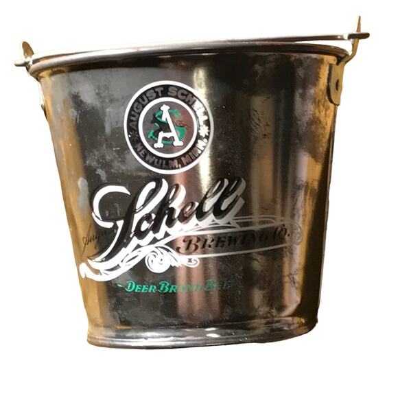 Shell | Dining | Vintage Shell Metal Individual Beer Ice Bucket Os ...